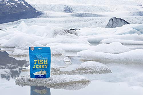 Feed The Viking, Fish Jerky with White Cheddar, Wild Atlantic Cod, Made ...