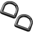 Amazon.com: 2pcs Semicircle Metal Spring Key Ring,Spring Snap Hooks ...