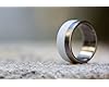 Amazon.com: Women's corian and titanium ring. Unique faceted wedding ...