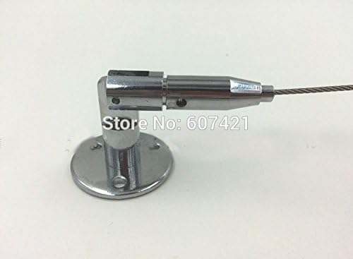 Wall Cable System Kit with 2 fixtures and 3m Long Steel Cable for ...