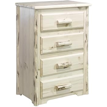 Amazon.com: Montana Woodworks Chest - 4 Drawer Unfinished: Kitchen & Dining