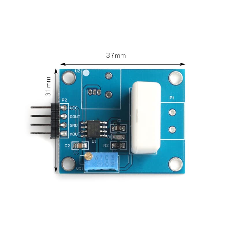 Mua WCS1800 Hall Current Sensor Detector 35A Current Sensor Module Board Short Circuit ...