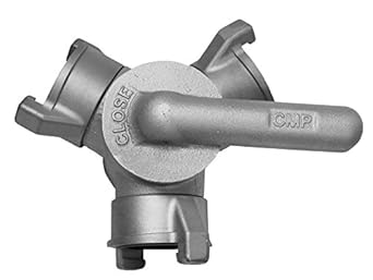 CMP Quick Connect Couplings SF07A Aluminum Siamese 3 Way Valve with ...