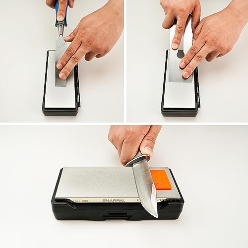 SHARPAL 156N Double-sided Diamond Sharpening Stone Whetstone Knife ...