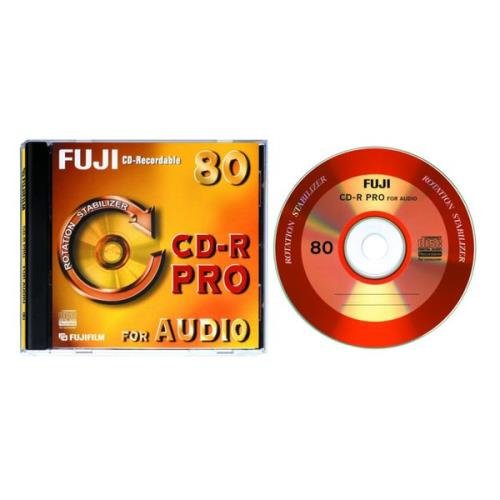 Fujifilm CD-R Audio Pro x10 80M: Amazon.co.uk: Computers & Accessories