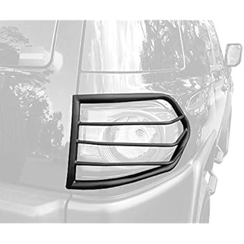 Amazon.com: Body Armor 4x4 FJ-7135 Black - Steel Tail Light Guard for ...