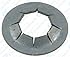 Amazon.com: 100 1/8" Stud Flat Push-On Retainers 3/8" O.D.: Automotive