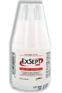 Amazon.com: ExSept Plus First Aid Antiseptic Drip Bottle (3.38 oz ...