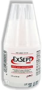 Amazon.com: ExSept Plus First Aid Antiseptic Drip Bottle (3.38 oz ...