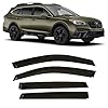 2020-2025 Tape-On Side Window Visor Deflectors Rain Guards for Subaru ...