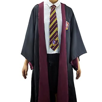 Amazon.com: Harry Potter Robe - Authentic Official Tailored Wizard ...