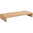Amazon.com: KIRIGEN Monitor Stand Wooden -Desk Stand Wood for Computer ...