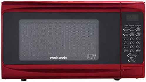 Cookworks 700W Standard Microwave P70B - Red: Amazon.co.uk: Kitchen & Home