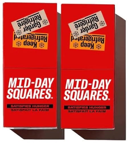 Mid-Day Squares High Protein Chocolate Bars, 1.16 Oz Each, 2 Pack, 24 ...