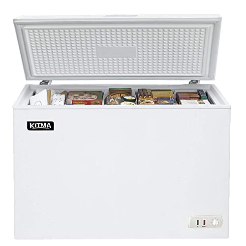 KITMA Chest Freezer - 7 Cu.Ft Reach-In Freezer Chest - Solid Door Deep ...
