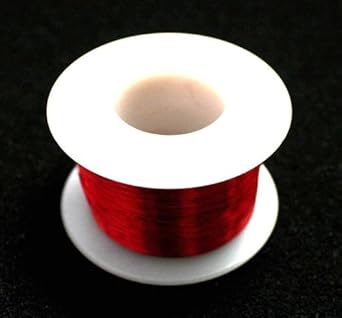 30 Gauge Enamel Coated Magnet Wire - 1/4lb Spool: Amazon.com ...