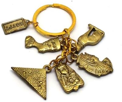 سعر immatgar pharaonic Egyptian 5 shapes keychain Egyptian souvenirs ...