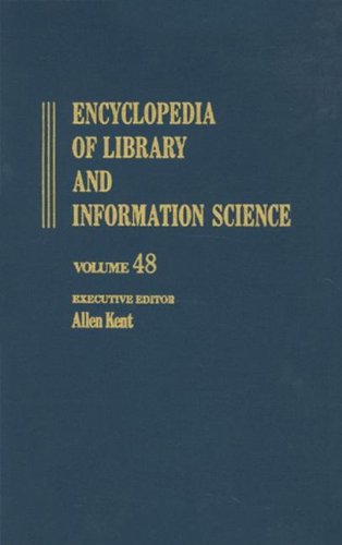 Amazon.com: Encyclopedia of Library and Information Science: Volume 49 ...