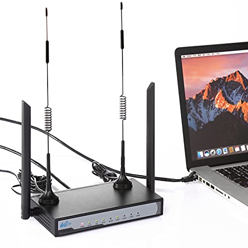 4G LTE Router with Cat 6 up to 300Mbps Download Speed 3G 4G Router with ...