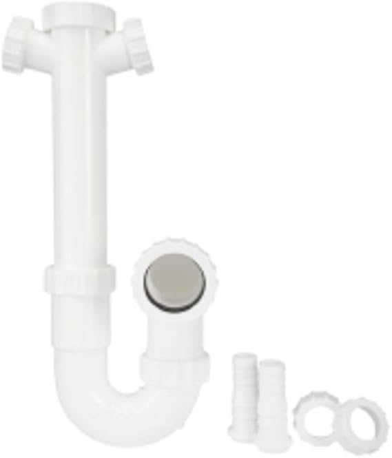 P Trap Double Appliance 40Mm: Amazon.co.uk: DIY & Tools