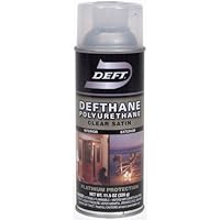 Deft Defthane Interior Exterior Clear Polyurethane Satin Spray, 11.5 ...