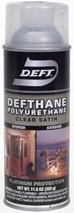 Deft Defthane Interior Exterior Clear Polyurethane Satin Spray, 11.5 ...