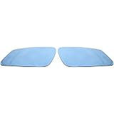 Amazon.com: Left & Right Door Side Heated Wing Mirror Glass for BMW 5 ...