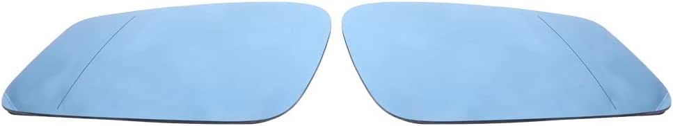 Amazon.com: Left & Right Door Side Heated Wing Mirror Glass for BMW 5 ...