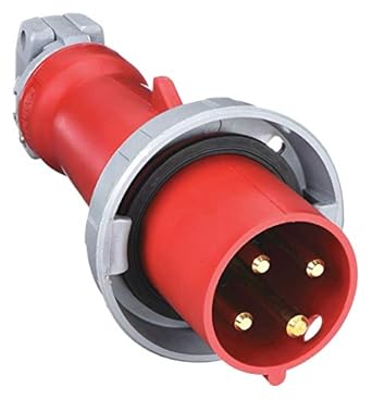 IEC Pin and Sleeve Plug, 3P, 4W, 60A, 480V: Electric Plugs: Amazon.com ...