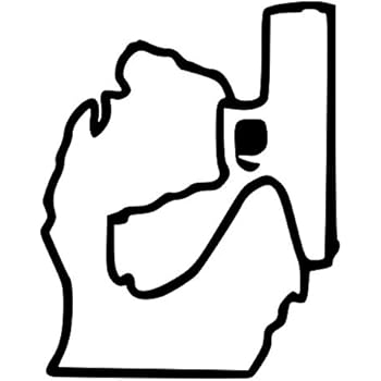 Amazon.com: Michigan Holding Gun, Michigan Holding Pistol, Murder ...