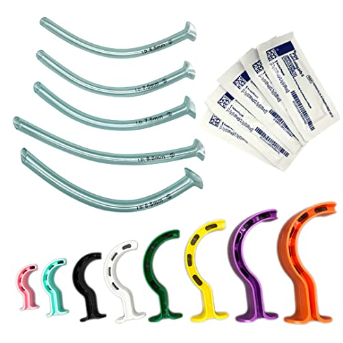 Endure Complete Airway Emergency Kit - 8 Sizes Berman OPA + 5 Sizes ...