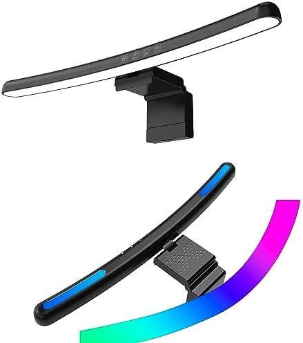 Lengenda RGB Gaming Monitor Lamp, Monitor Screen Eye Caring Dimming ...