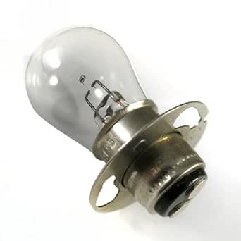 Bulbtronics 0049795 Incandescent Lamp Bulb, Clear, 17.87W/6.5V, 2.75A ...