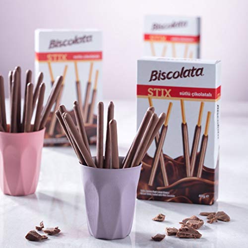 Biscolata Stix Biscuit Snacks Coated with Premium Milk Chocolate ...