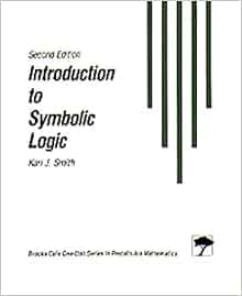 Amazon.com: Introduction to Symbolic Logic (Brooks/Cole One-Unit Series in Precalculus ...