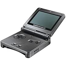 Amazon.com: Nintendo Game Boy Advance SP - Graphite Black AGS-101 ...