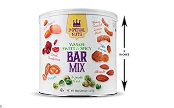Imperial Mixed Nuts Bar Mix - Tasty Nut Snack for Any Occasion - Wasabi ...