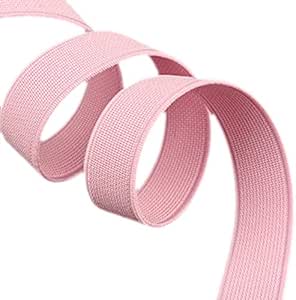 Amazon.com: ModeFan Knit Elastic 1/2 inch Wide Pink Heavy Stretch High ...