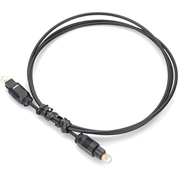 Amazon.com: NiceTQ Optical Fiber Optic Toslink Digital Audio Cable For ...