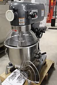 Amazon.com: Avantco MX20 Gear Driven 20 Qt. Commercial Mixer w/ Guard ...