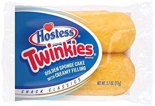 Hostess Twinkie Golden Sponge Cake with Creamy Filling, 2.7 Ounce -- 36 ...