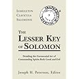 The Lesser Key of Solomon: Lemegeton Clavicula Salomonis: Peterson, Joseph: 9781578632206: Books ...