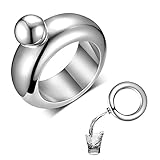 Wine Rack Drink Dispensing Secret Bra Flask - The Green Head