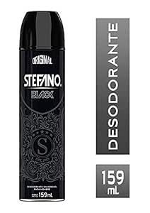 Amazon.com: Stefano Black Desodorante / Deodorant Spray by Lournay 4.3 ...