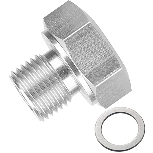 Oil Pressure Sensor Adapter, M16 1.5 Adapt to Mechanical Oil Pressure ...