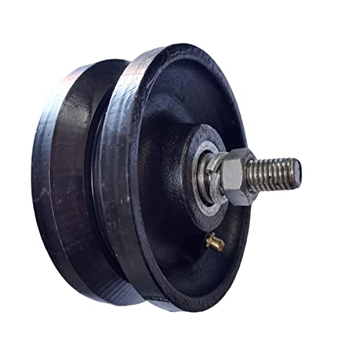 V Groove Wheels | Cast Iron V-Groove Wheel with Straight Roller Bearing ...