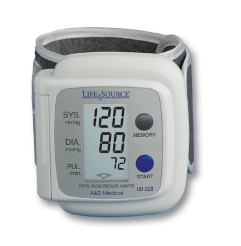 LifeSource UB-328 Wrist Auto Inflate Blood Pressure Monitor | Amazon ...