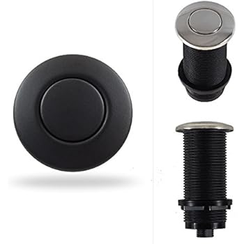 InSinkErator STC-MTBLK SinkTop Switch Push Button, Matte Black - Faucet Index Buttons - Amazon.com