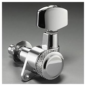 Amazon.com: Schaller Left Handed 6-in-line Chrome Locking Tuners ...