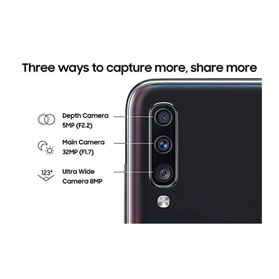 Samsung Galaxy A70 128GB/6GB SM-A705M/DS 6.7″ HD+ Infinity-U 4G/LTE ...